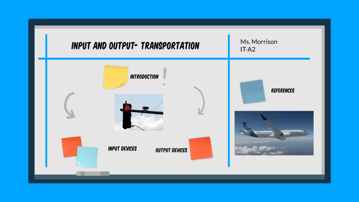 Input and Output Devices in Transportation by Monae Parkes on Prezi