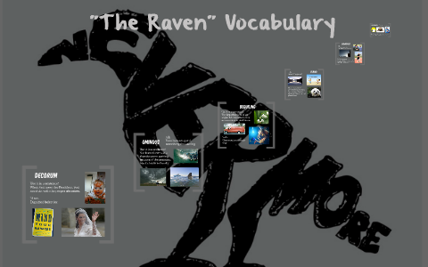 "The Raven" Vocabulary by Natalie Hsieh on Prezi