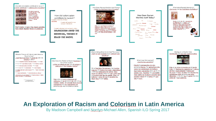 An Exploration of Racism and Colorism in Latin America by Madison Campbell