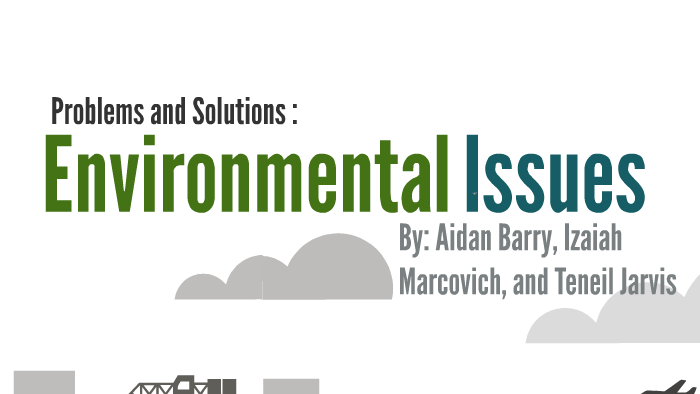 Awesome 7 Template for Environmental Issues by Josue Urbina