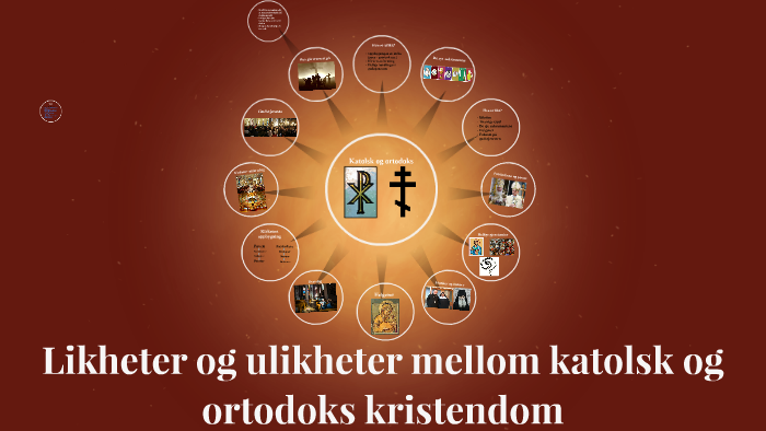 Likheter og ulikheter mellom katolsk og ortodoks kristendom by Joakim ...