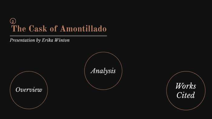 The Cask Of Amontillado by Erika Winton on Prezi