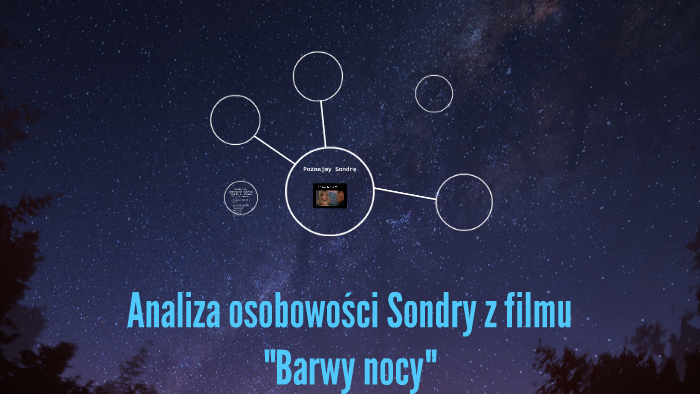 Analiza osobowości Sondry z filmu "Barwy nocy" by Agata Krason on Prezi