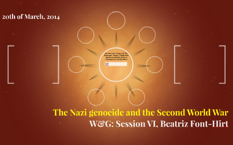 The Nazi genocide and the Second World War by Bella Font on Prezi