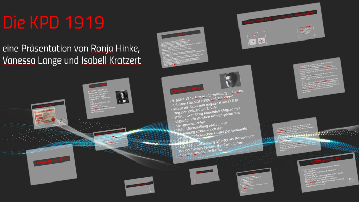 Die KPD 1919 by Isabell Kratzert on Prezi
