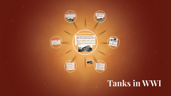 Tanks in WW1 by Sammy Ferris on Prezi