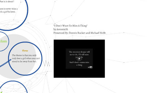 I Don't Want To Miss A Thing Analysis by Michael Hebb on Prezi