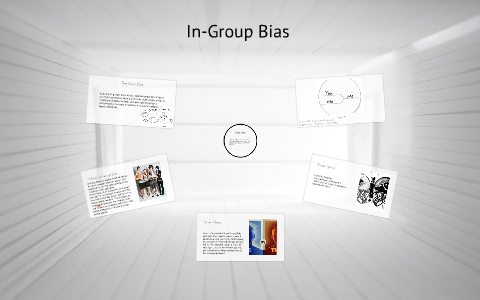 InGroup Bias by Victoria Chavez