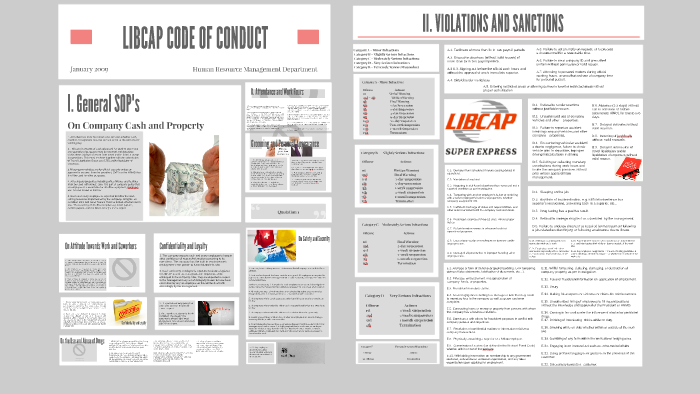 LIBCAP CODE OF CONDUCT by Camille Salcedo on Prezi