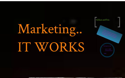 Marketing Project by Gillian Hernandez on Prezi