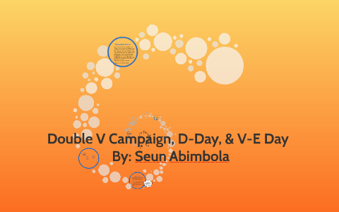 Double V Campaign, D-Day, & V-E Day by Skool ;P on Prezi