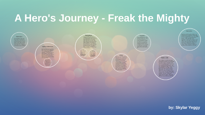 A Hero's Journey - Freak the Mighty by Skylar Yeggy on Prezi