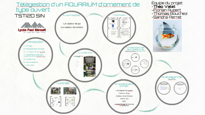 Télégestion d'un aquarium d'ornement de type ouvert by Sandra Perret on ...