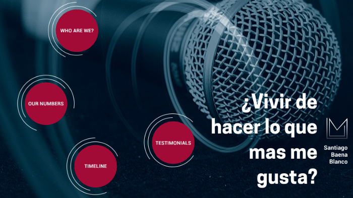 ¿Vivir de hacer lo que a mi más me gusta hacer? by Santiago Baena ...