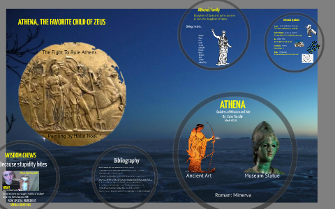 ATHENA, THE FAVORITE CHILD OF ZEUS by claire trundle on Prezi