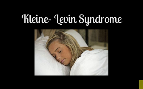 Kleine- Levin Syndrome (Sleeping Beauty Disorder) by Marina Havriliak ...