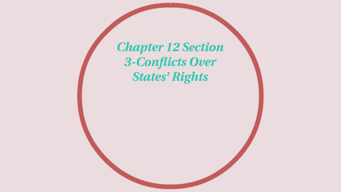 Chapter 12 Section 3-Conflicts Over States' Rights by Thomas Polkki on ...