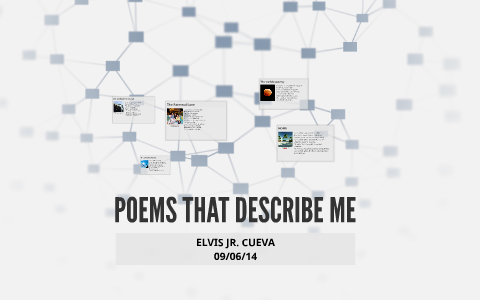 POEMS THAT DESCRIBE ME by Elvis Cueva Camacho on Prezi