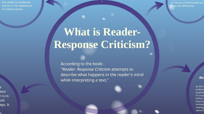 Reader-Response Criticism by Dani David on Prezi