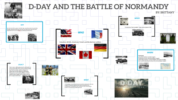 D-DAY AND THE BATTLE OF NORMANDY by brittany freake on Prezi