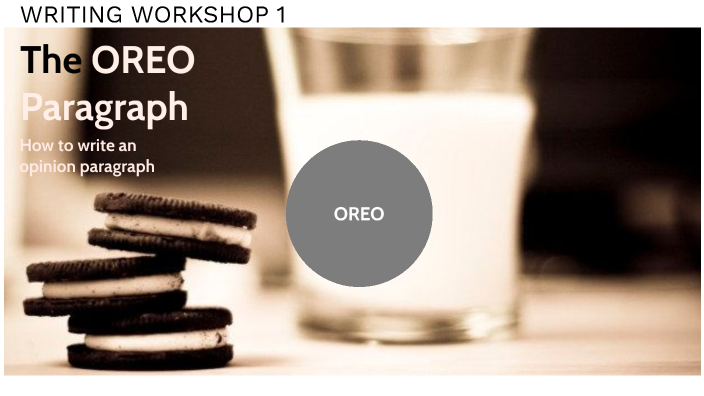 OREO Paragraph by Robert Nemcko on Prezi