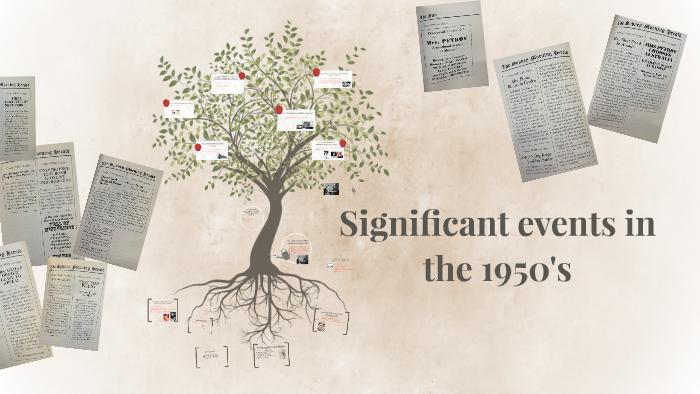 Significant events in the 1950's by Kate Keenan on Prezi