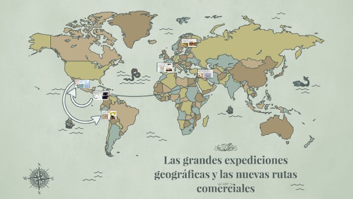 Las grandes expediciones geográficas y las nuevas rutas come by paola ...