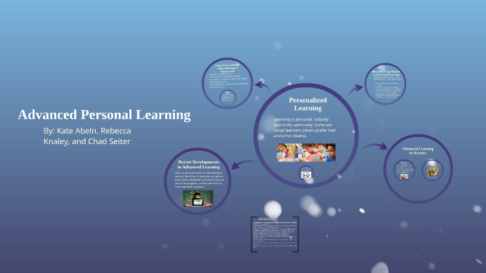 Advanced Personal Learning by Kate Abeln on Prezi