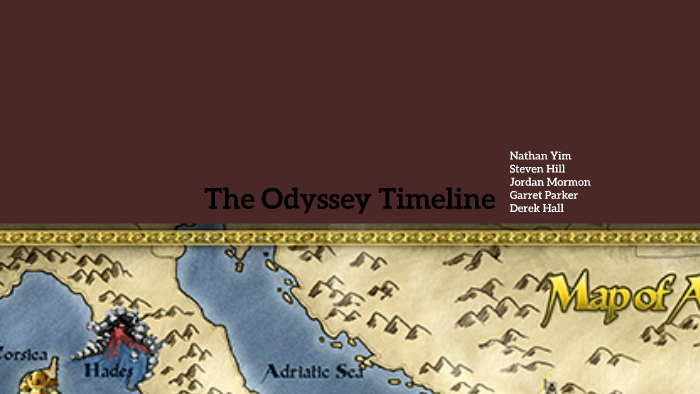 Odysseus Timeline - Nathan, Derek, Steven, Jordan, Garret by Nathan Yim ...