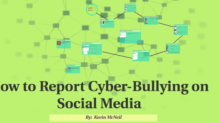 How to Report Cyberbullying on Social Media by Kevin McNeil on Prezi