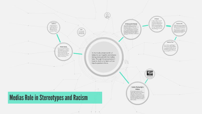 Medias Role in Stereotypes and Racism by on Prezi