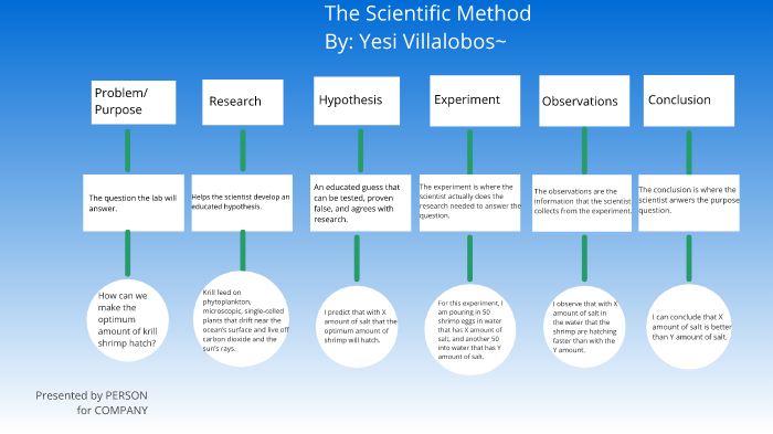 The Scientific Method Concept Map by Yesi Villalobos on Prezi