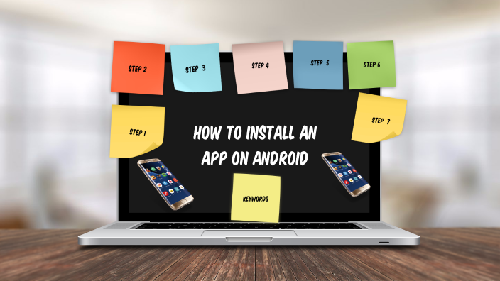 Steps How to Install an App by Ąbdięł Gónżąłęż on Prezi