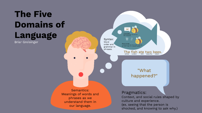 Five Domains of Language by Briar Greisinger on Prezi