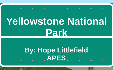 Yellowstone National Park by Hope Littlefield on Prezi