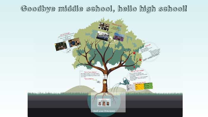 Goodbye middle school, hello high school! by Carrie Brown