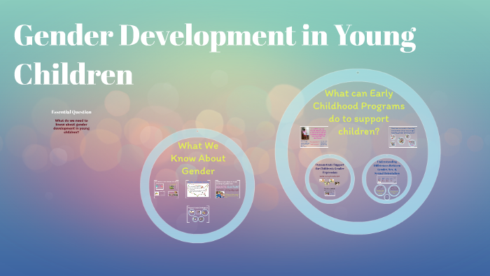 Gender Development in Young Children by Ashley Gerard on Prezi