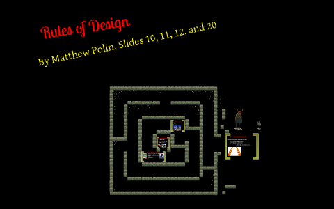 Rules of Design by Matthew Polin on Prezi
