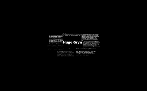 Hugo Gryn: Roots to Wings by Joshua Bailey on Prezi