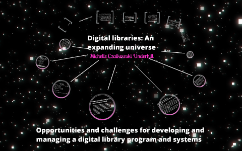 Digital libraries by Michelle Underhill on Prezi