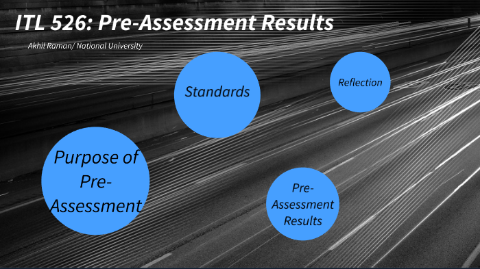 ITL 526: Pre-Assessment Results by Akhil Raman on Prezi