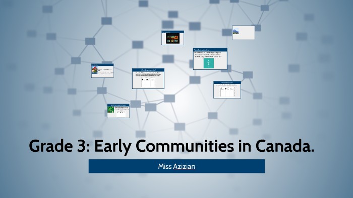 Grade 3: Early Communities in Canada. by Vanessa Azizian on Prezi