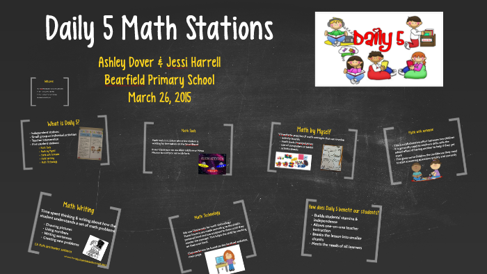 Daily 5 Math Stations by on Prezi