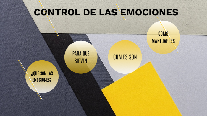 CONTROL DE LAS EMOCIONES by Matiel Garcia on Prezi