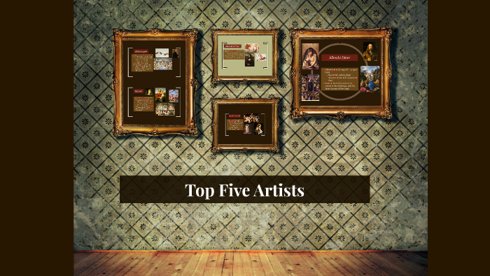 Top Ten Artists by Ashley Devlin on Prezi