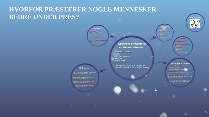 HVORFOR PRÆSTERER NOGLE MENNESKER BEDRE UNDER PRES? by Annesofie ...