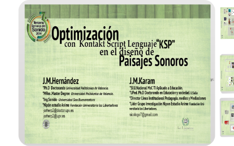Optimización con Kontakt Script Lenguaje (KSP) en el diseño by Mario Hdez on Prezi