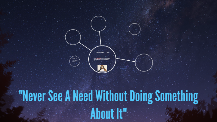 Never See A Need Without Doing Something About It. by Ethan Harb on Prezi