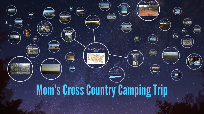 Mom's Cross Country Camping Trip by Emily Bragg on Prezi