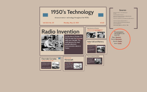 1950's Technology by Steven Hooley on Prezi